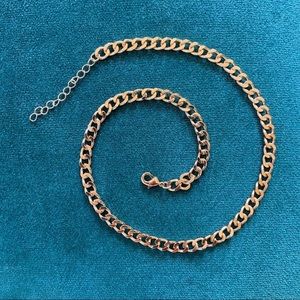 Child of Wild | Jewelry | Gold Chain Link Chucky Choker Necklace | Poshmark